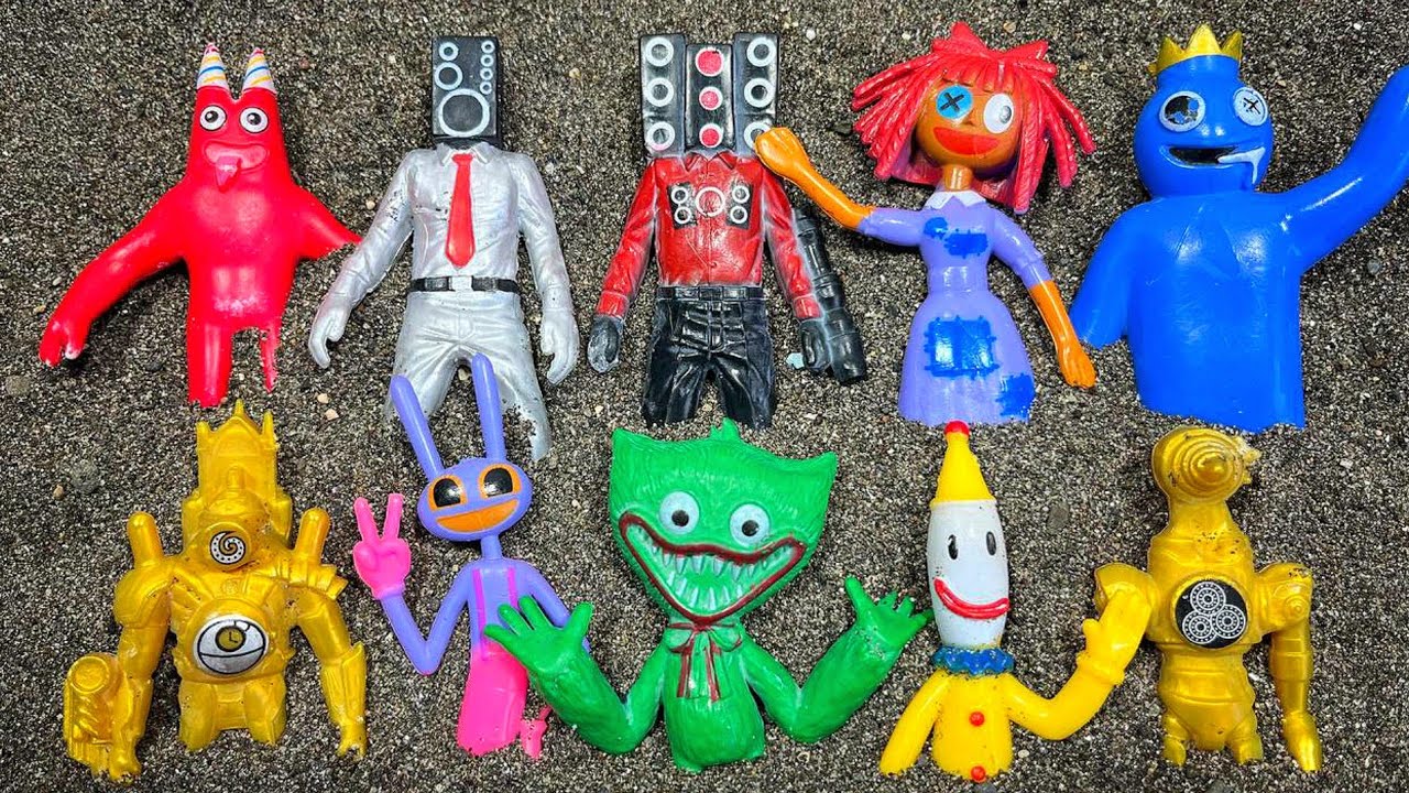 GARTEN OF BANBAN TV MAN,CAMERAMAN,RAINBOW FRIENDS,SKIBIDI TOILET,TV ...