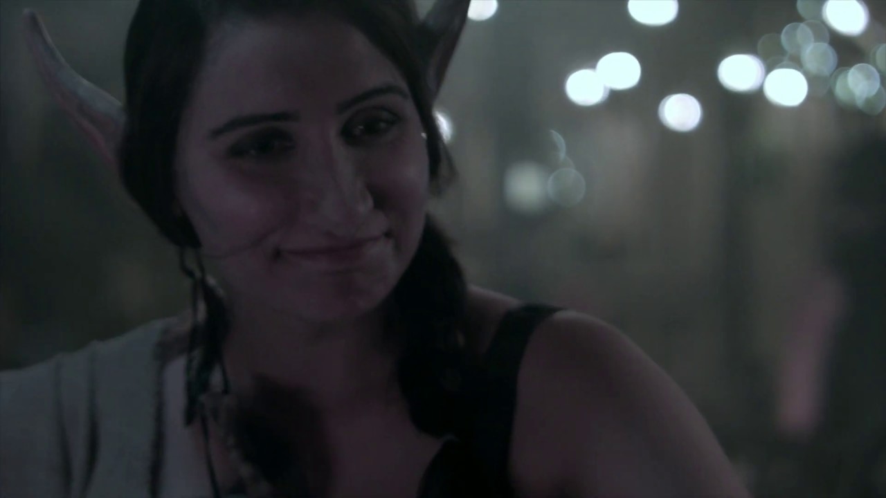BLUE FLAME - JILL MARIA - ELF WAITRESS SCENE - YouTube