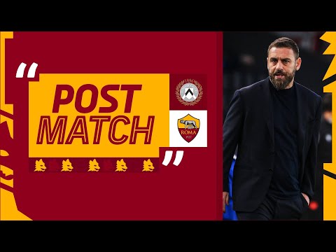“Una vittoria che ci darà grande fiducia” | DANIELE DE ROSSI AL TERMINE DI UDINESE-ROMA