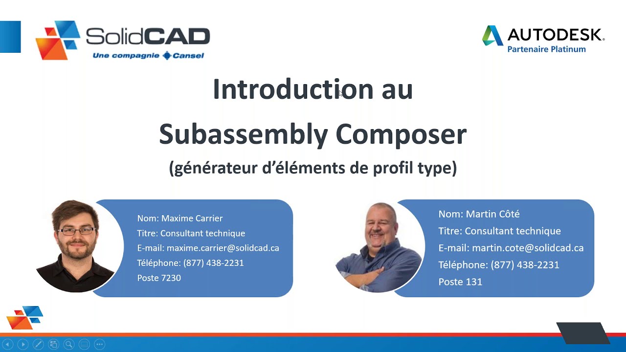 2 Introduction au Subassembly Composer de Civil 3D - YouTube