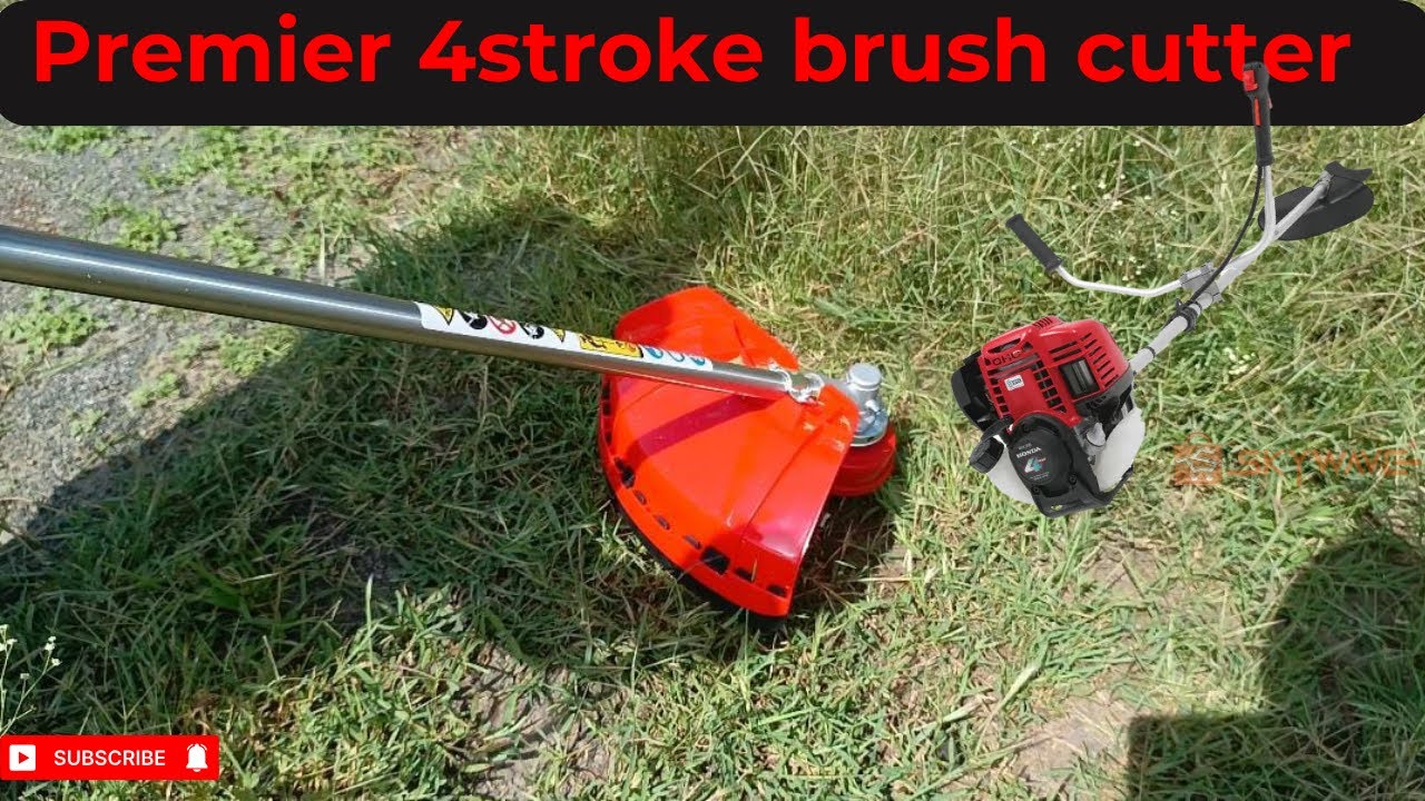 Premier 4 Stroke Brush Cutter - YouTube