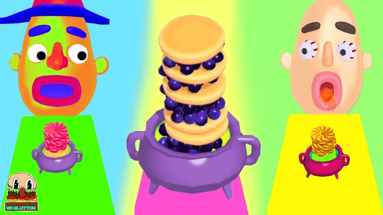 Sandwich Runner & Pancake Run WRONG COLOR CHALLENGE 🥞🥪 Best Funny ...