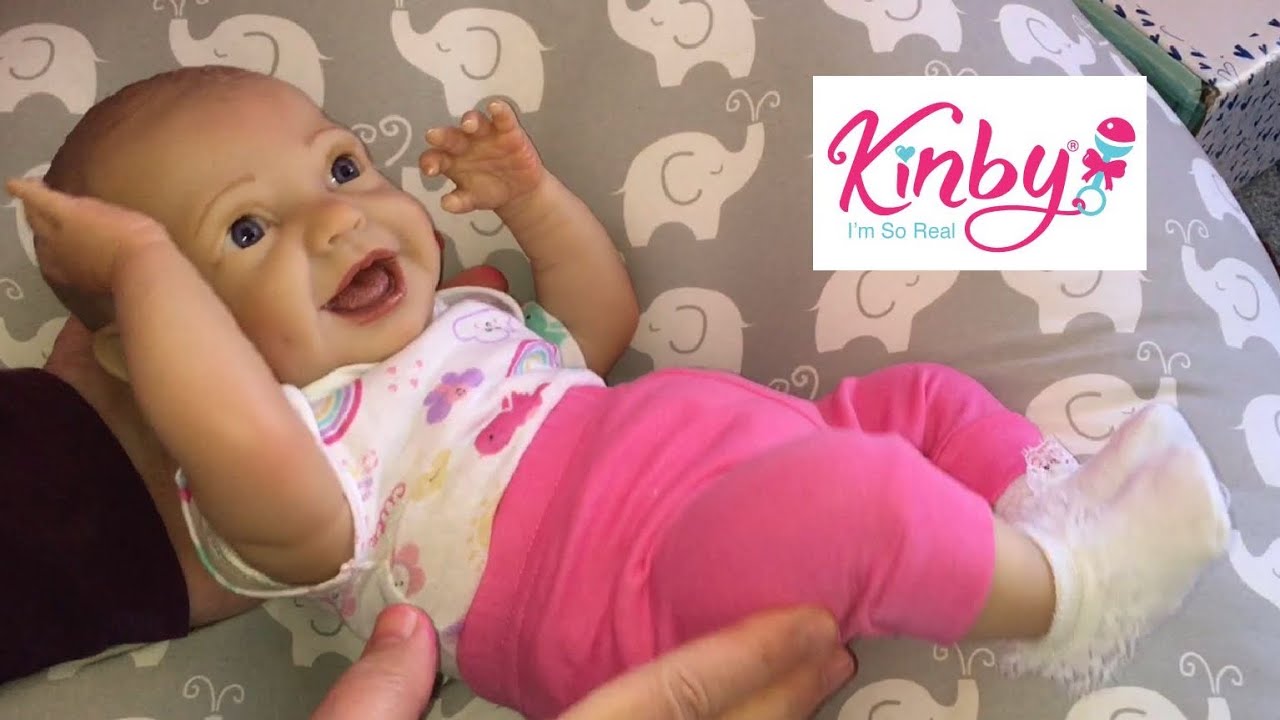 Changing my Kinby Reborn Baby Doll - YouTube