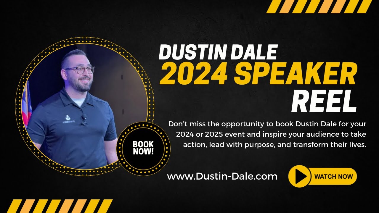 Book Dustin Dale Now for 2024-2025: The Servant Leader. - YouTube