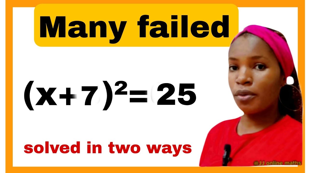 A Nice quadratic algebra simplification math problem|solve for x - YouTube