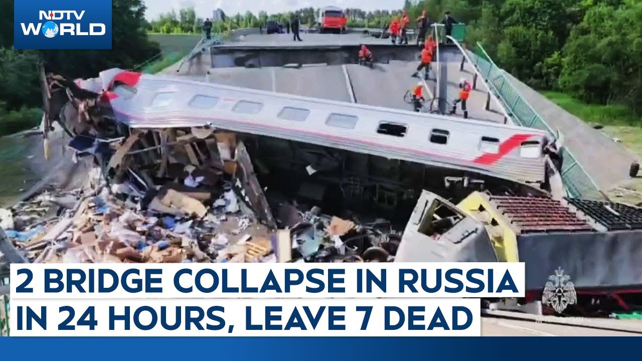 Russia Bridge Collapse | 2 Bridge Collapse In 24 Hours, 7 Dead: Russia ...