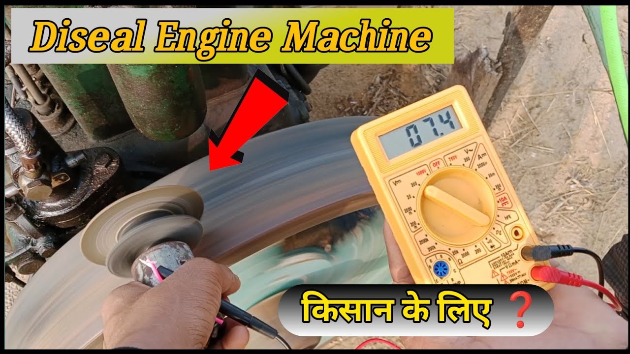 How To Make Easy Simple Generator || Diesel Engine machine Generator # ...