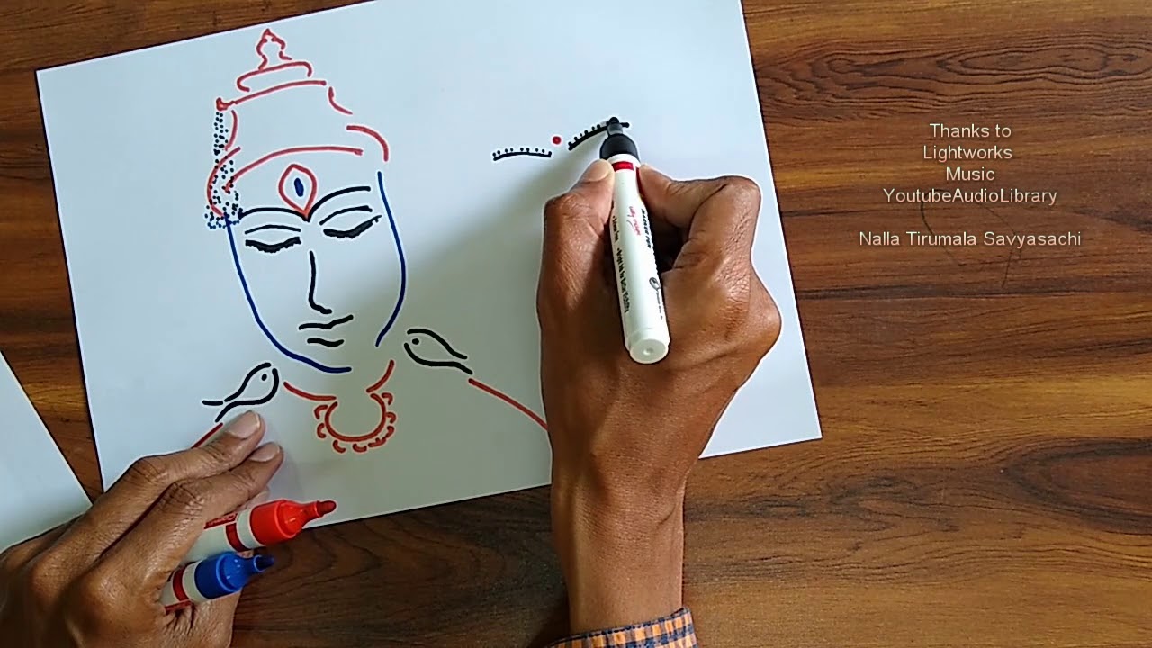 How to draw Panduranga - YouTube