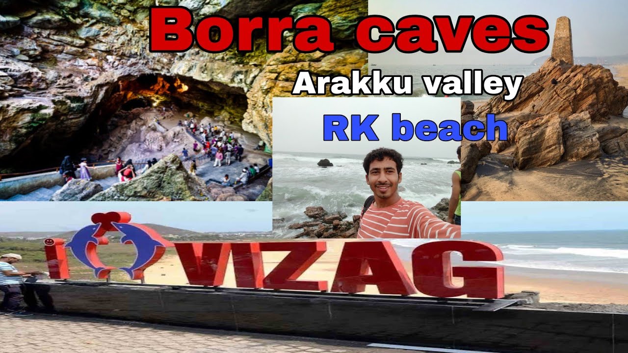 part-2 || Arakku valley ,Borra caves , Vizag ,RK BEACH, Rishikonda ...