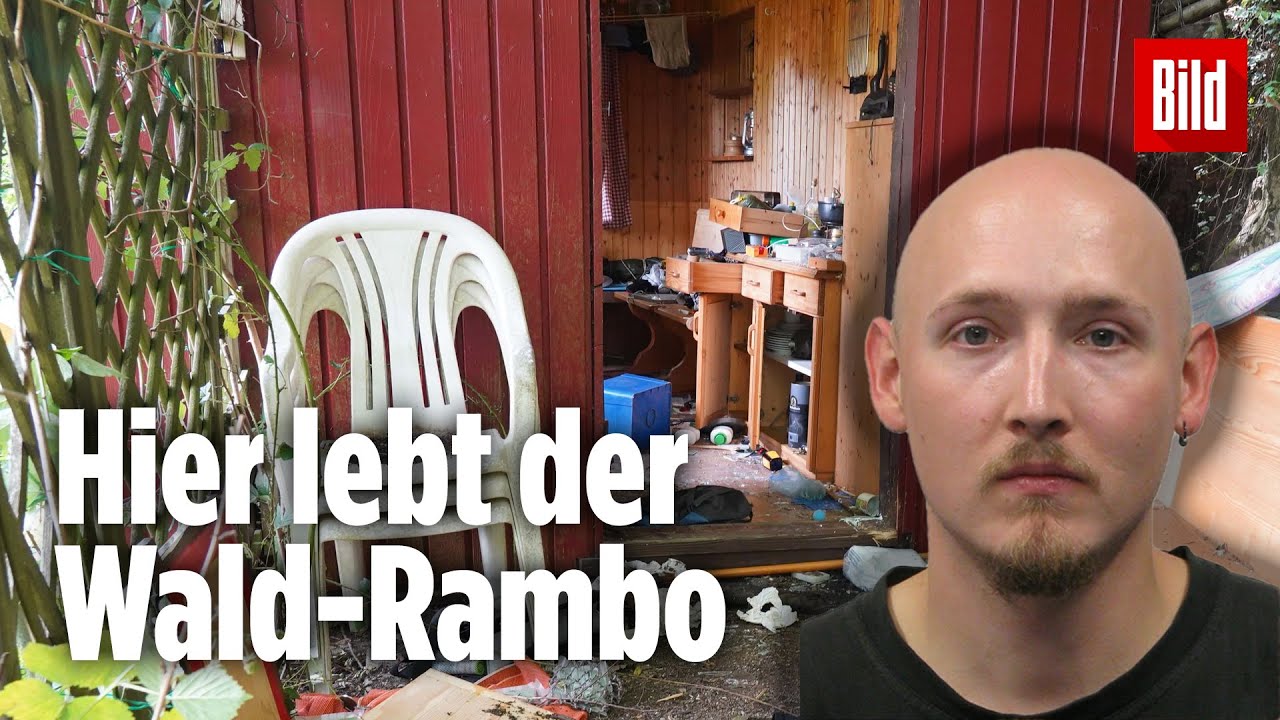 So sieht es in der Hütte von dem gesuchten Yves Rausch aus | Oppenheim ...