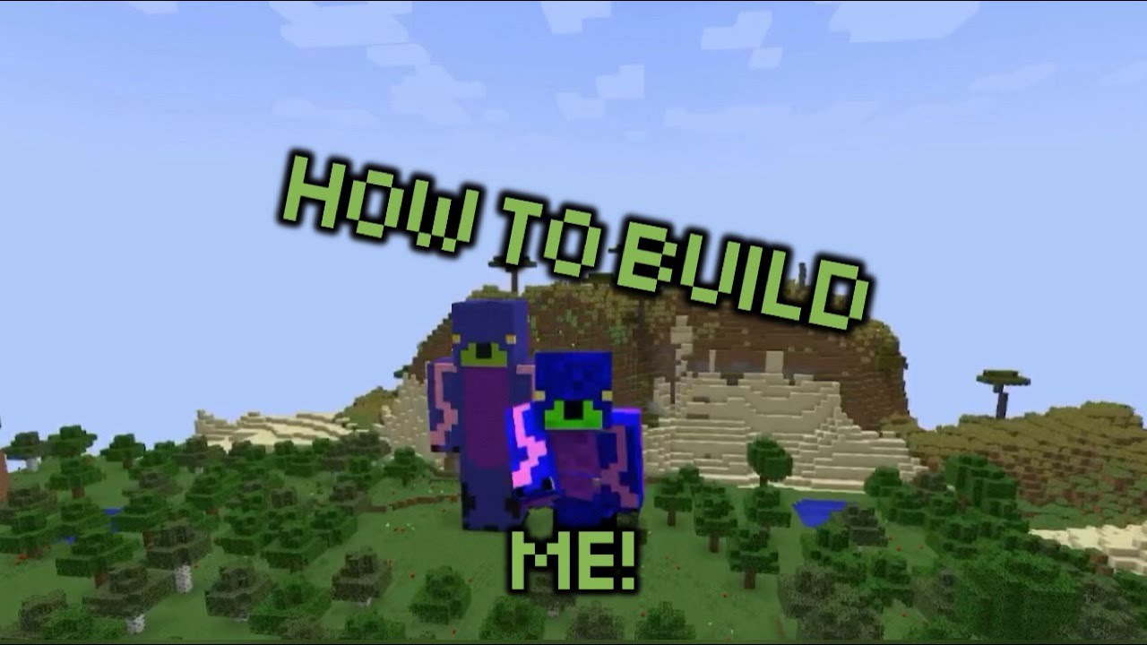 HOW To BUILD A ME in Minecraft - YouTube