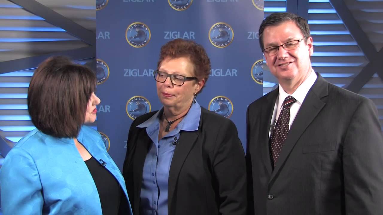 Tom Zigler and Cynthia Kennedy on the Certified Ziglar Legacy Training ...