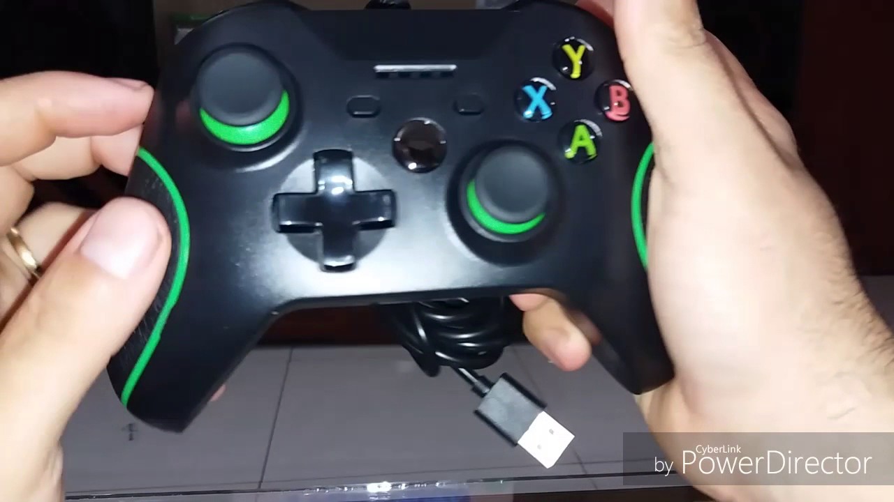UNBOXING DO NOVO CONTROLE COM FIO DO XBOX ONE FEITO POR CHINÊS - YouTube