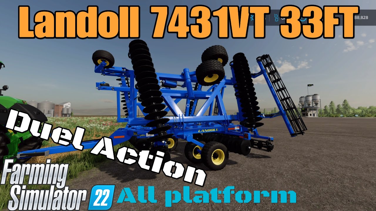 Landoll 7431VT 33FT / Mod for all platforms on FS22 - YouTube