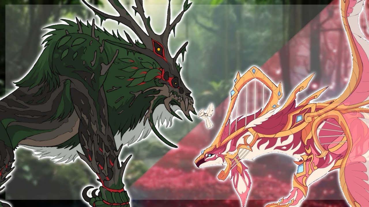 The Antlered Gorilla Beast & The Living Harp!! || Creatures of Sonaria ...