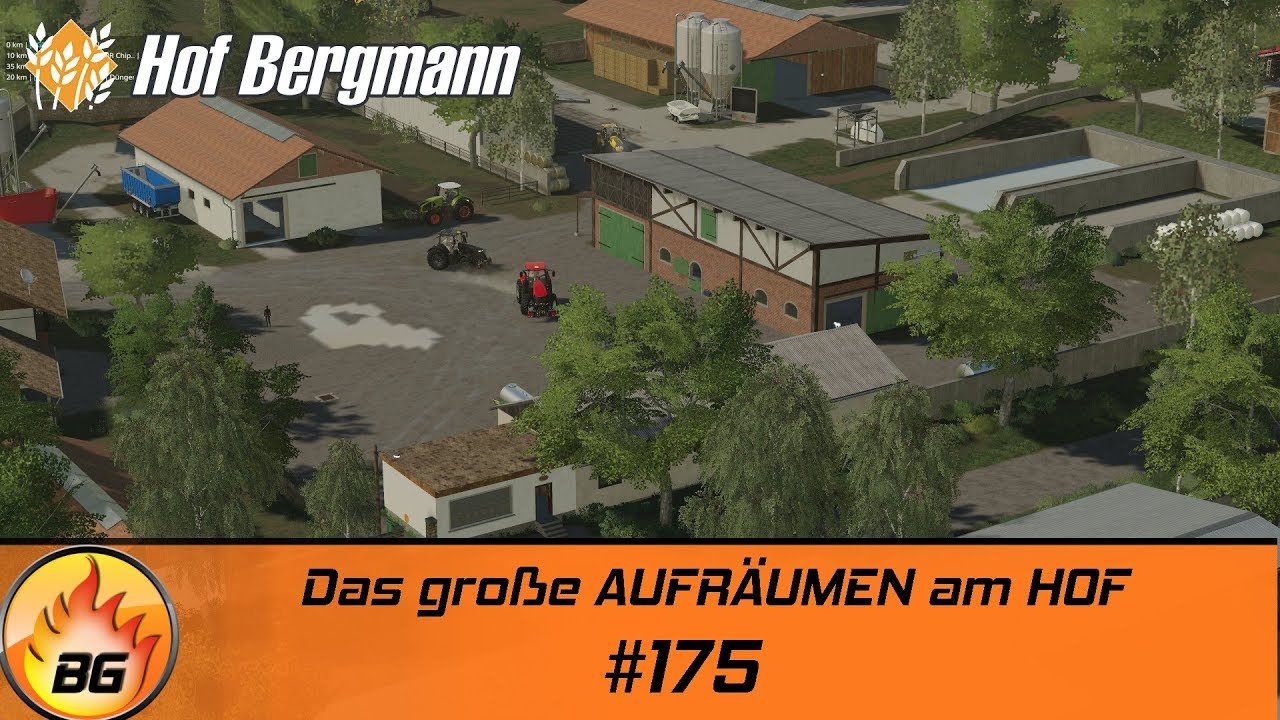 LS19 - Hof Bergmann #175 | Das große AUFRÄUMEN am HOF | FS19 | Let's ...