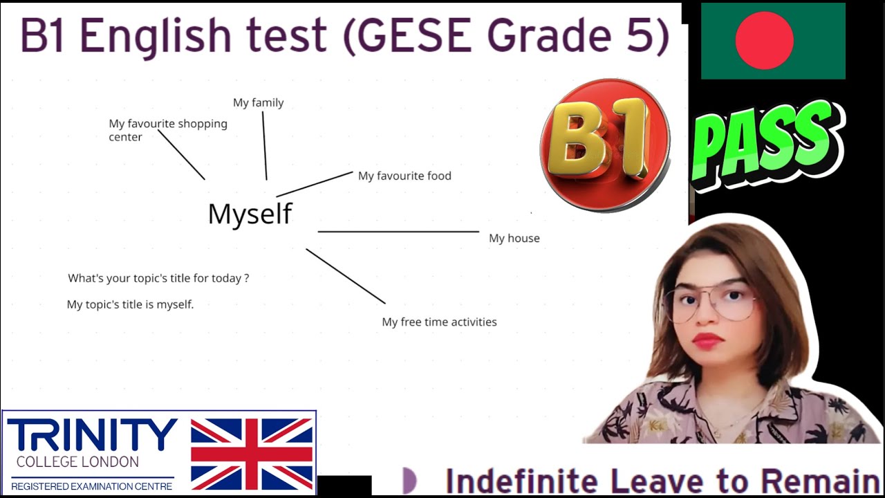 Full Test B1 English test (GESE Grade 5) | SELT British Citizenship ...