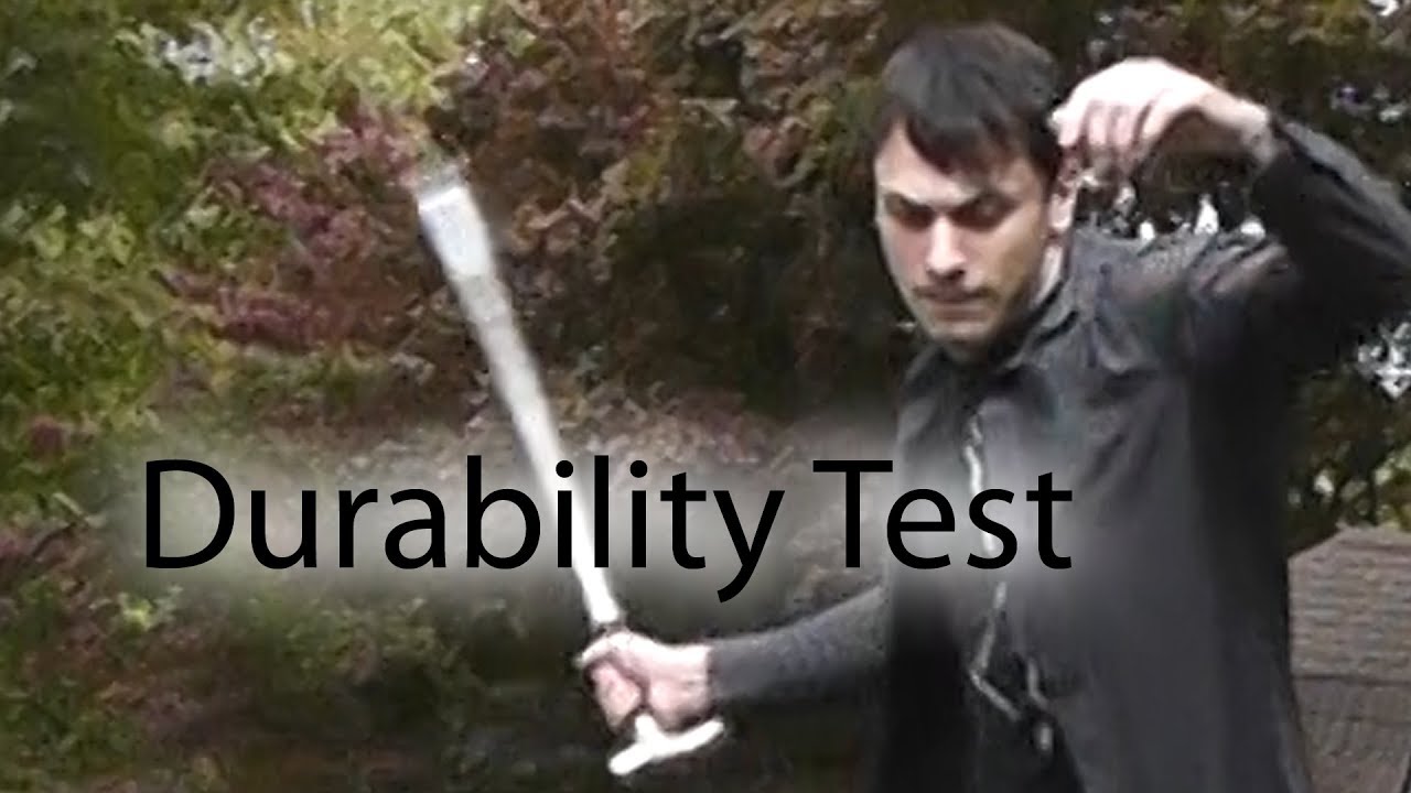 Bloodborne Threaded Cane IRL Durability Test - YouTube