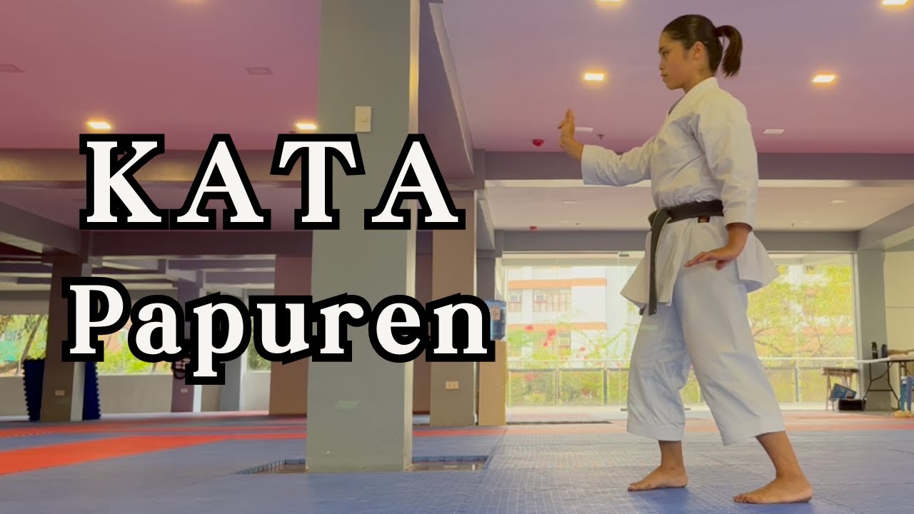 Kata PAPUREN | Karate | How To | Tutorial | Ricca Torres - YouTube