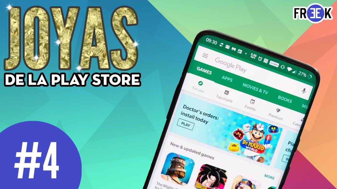 JOYAS de la PLAY STORE #4 💎📲 Los MEJORES juegos GRATIS para tu CELULAR | Freek - YouTube