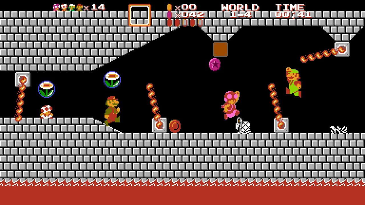 Super Mario Bros. Remastered 1-4 - YouTube