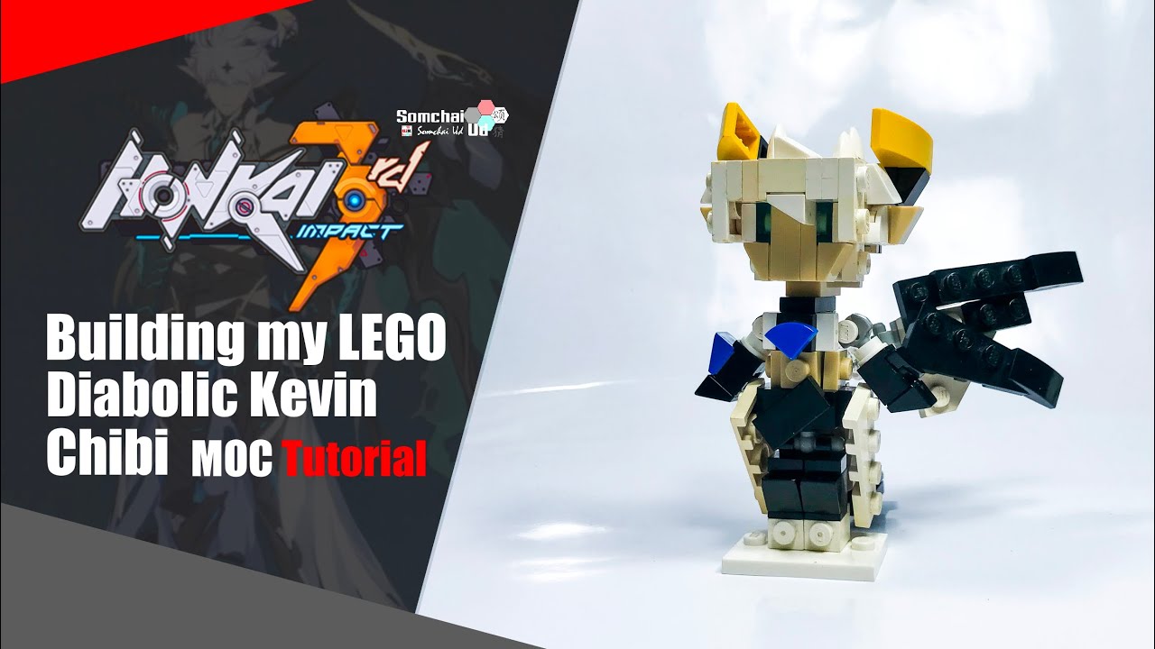 LEGO Honkai Impact 3rd Diabolic Kevin Chibi MOC Tutorial | Somchai Ud ...