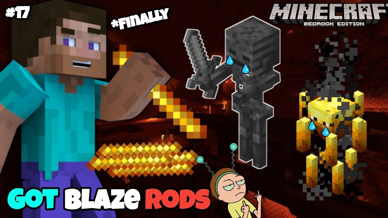 Got blaze rods | Minecraft survival #17 - YouTube