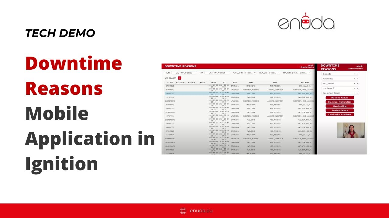 How to Build a Downtime Reasons Mobile Application in Ignition - YouTube