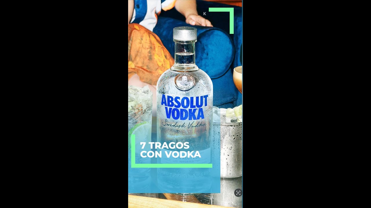 Estas son 7 maneras de preparar bebidas con VODKA - YouTube