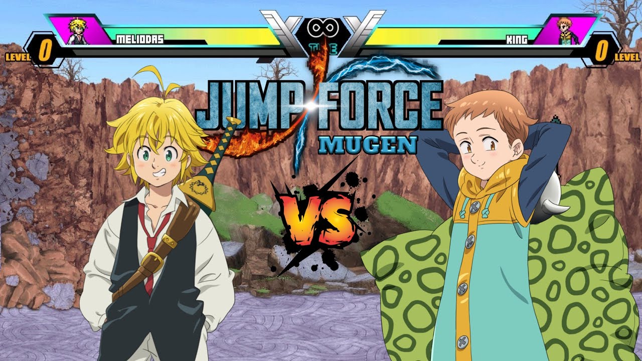 Meliodas Vs King | Anime Mugen | Jump Force Mugen - YouTube