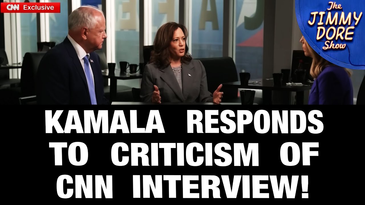 Kamala Responds To Word Salad From CNN Interview! - YouTube