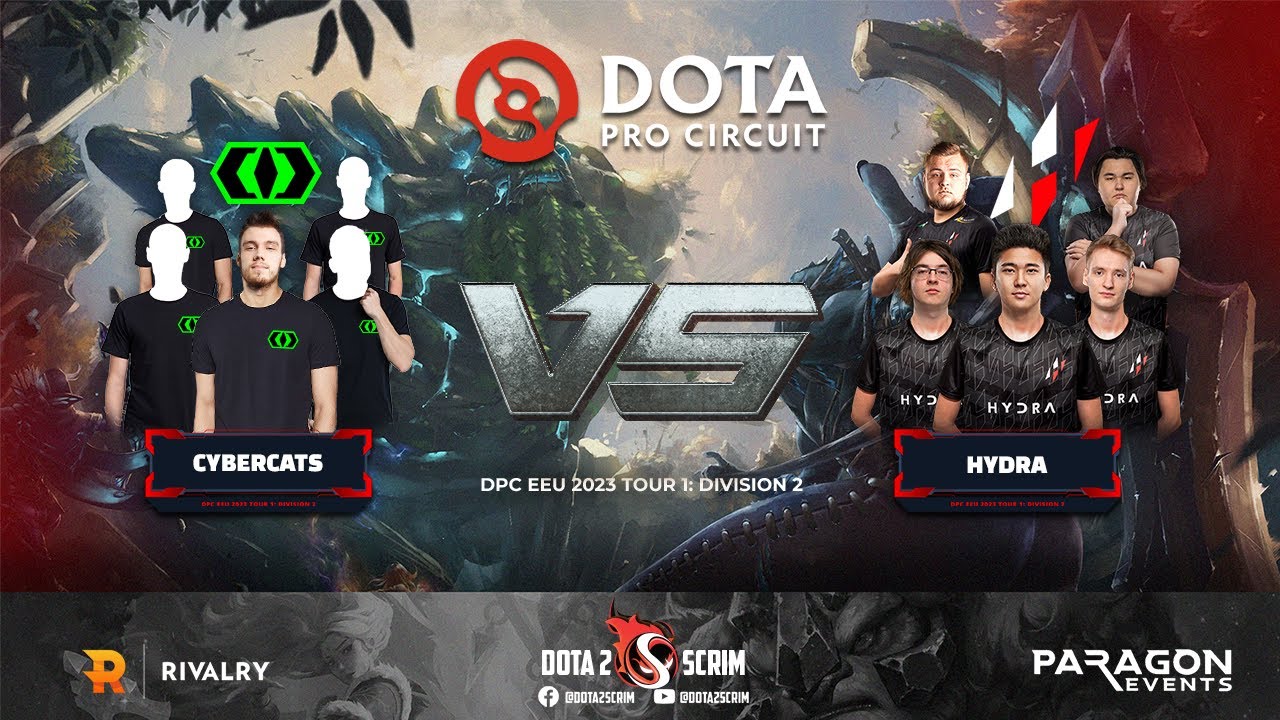 cybercats vs HYDRA - DPC EEU 2023 Tour 1: Division II - Game Highlights - BO3 - YouTube
