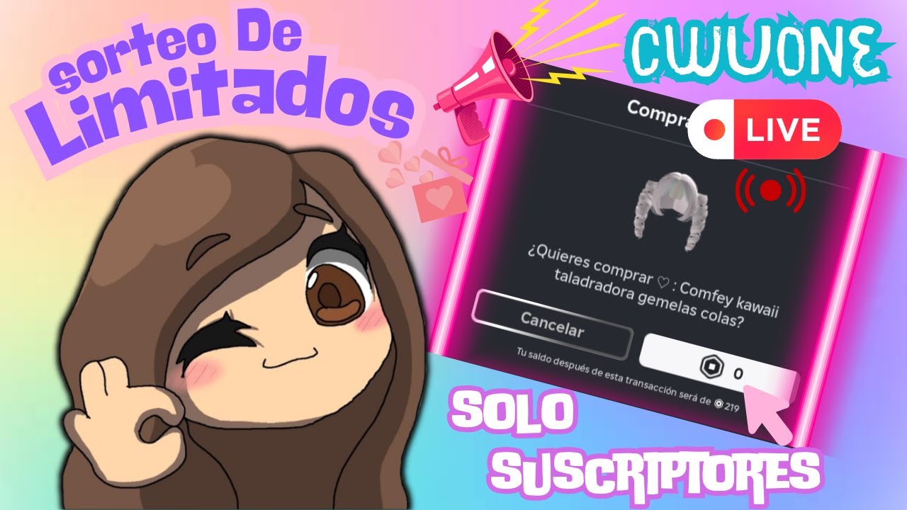SORTEO DE CABELLO DE COLETAS 5 CODIGOS DE REGALO SOLO SUSCRIPTORES ...
