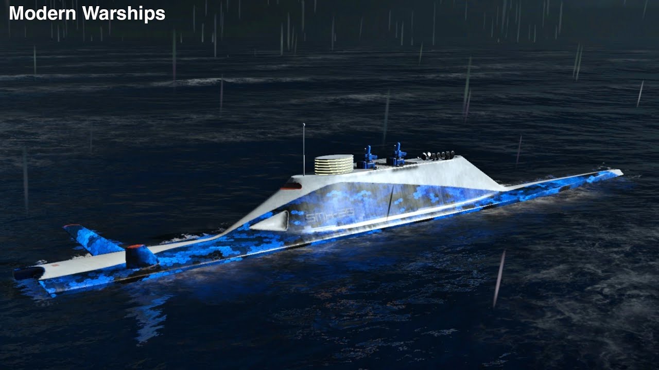 Modern Warships: SMX-25 Submarine gameplay. online match - YouTube