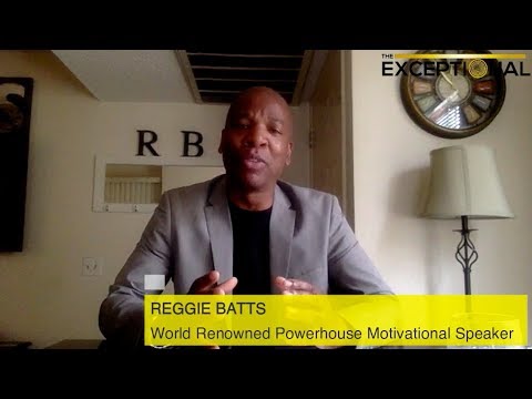 Reggie Batts - World Renowned Motivational Speaker - YouTube