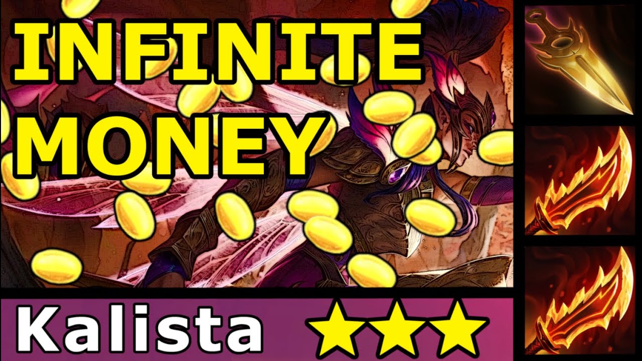 INFINITE GOLD KALISTA 3 ⭐️⭐️⭐️ 23k DMG 🔥 TFT Set 12 - YouTube