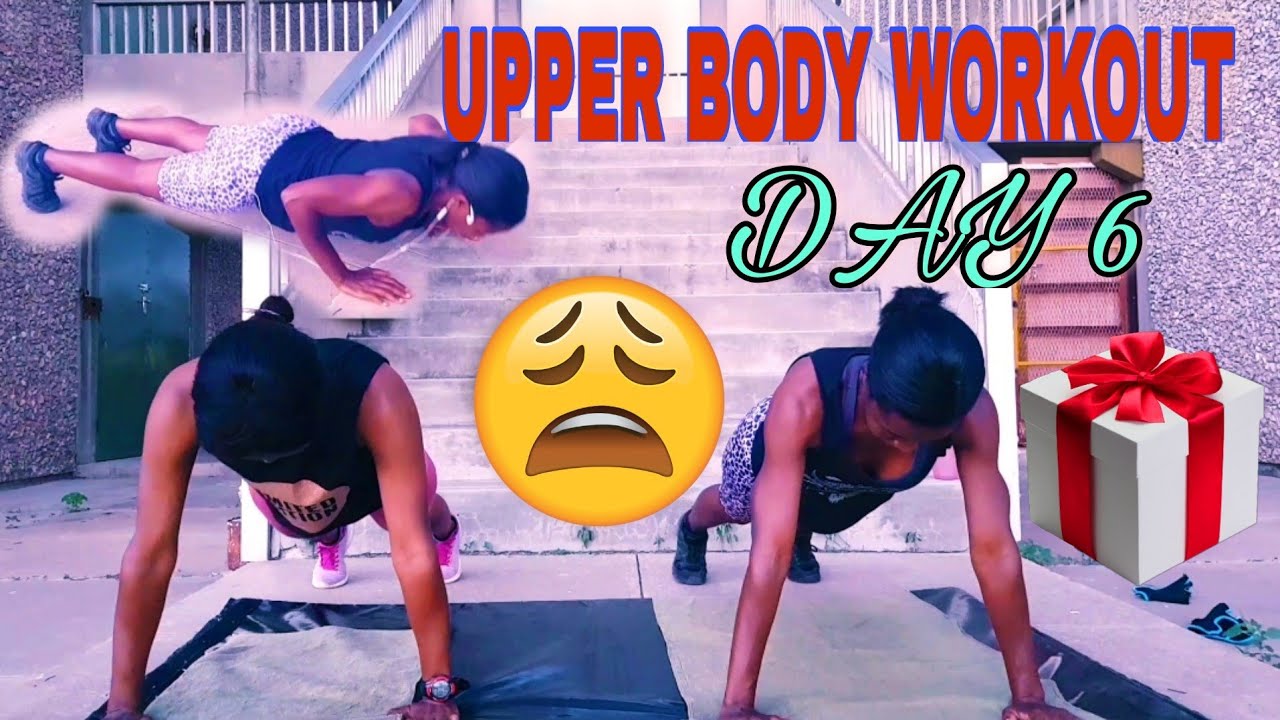UPPER BODY WORKOUT WITH MY BEST FRIEND🥵 |CELAMARR 12 DAYS FITMAS ...