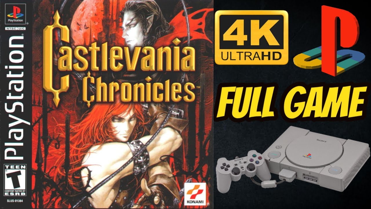 Castlevania Chronicles | PS1 | 4K60ᶠᵖˢ UHD🔴 | Longplay Walkthrough ...