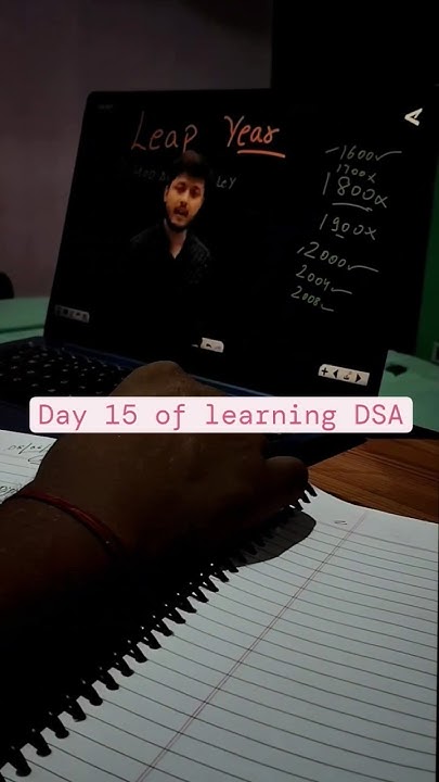 Day 15 of learning dsa from scratch #shortvideo #codinglife #coderslife - YouTube