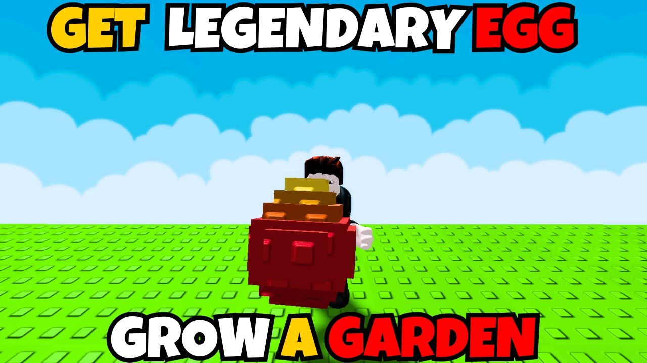 How To Get Legendary Egg In Roblox Grow A Garden - YouTube