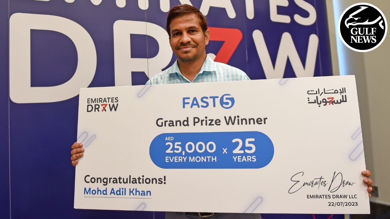 Dubai architect wins Emirates Draw FAST5 Grand Prize - YouTube