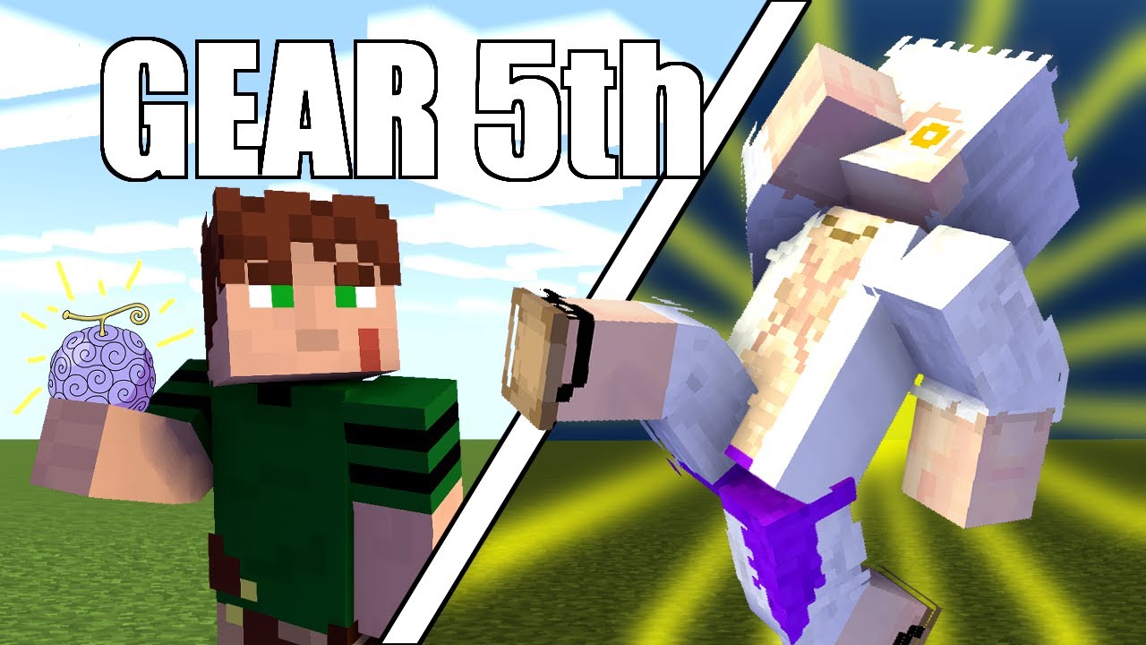 Gear 5th In One Piece Minecraft! - YouTube