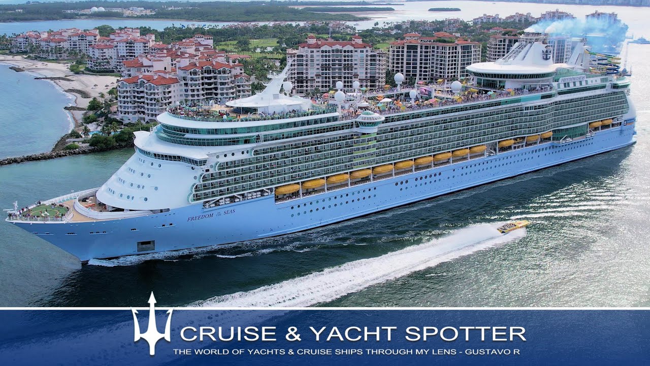 ROYAL CARIBBEAN FREEDOM OF THE SEAS | CRUISE SPOTTER | PORT OF MIAMI ...