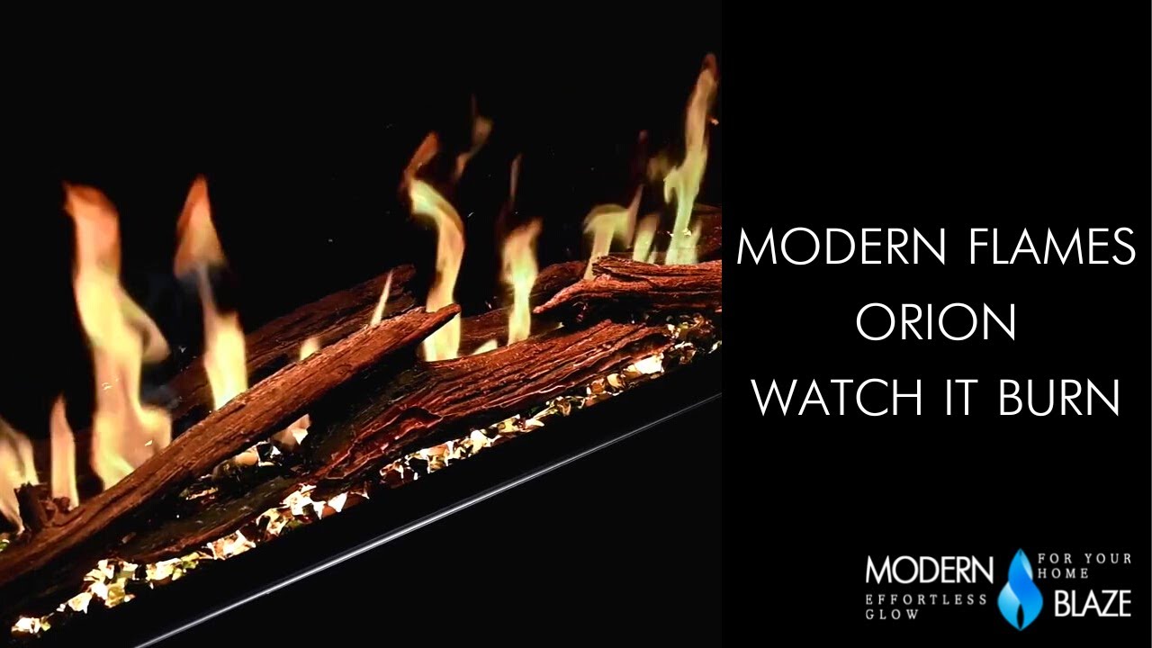 The Modern Flames Orion Series - Watch it Burn - YouTube