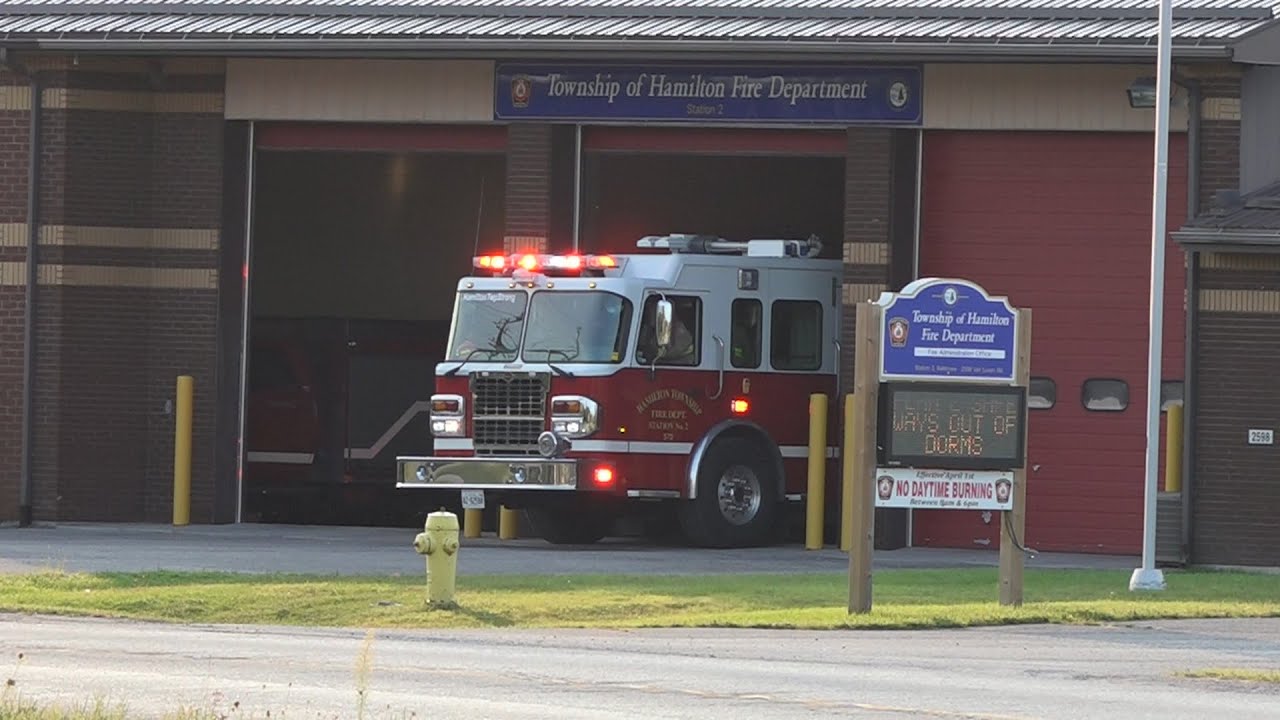 Hamilton Township Fire Department (Ontario) Unit 572,Unit 582 ...