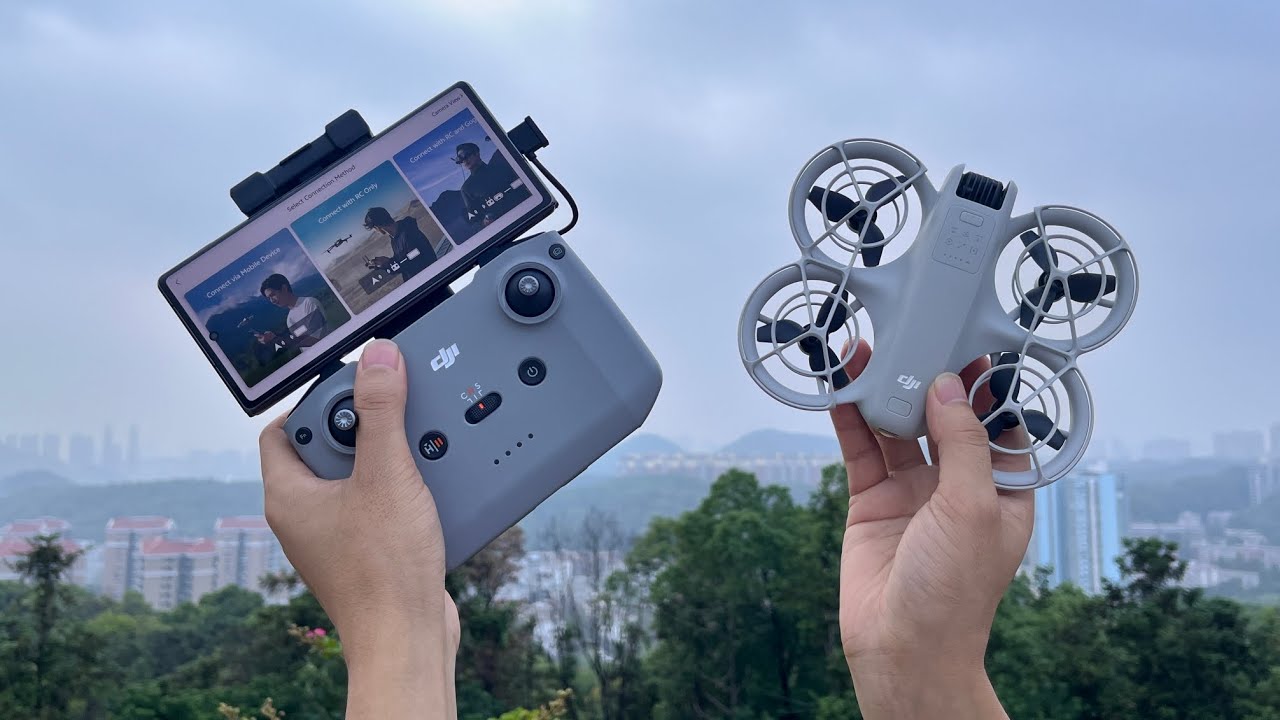 DJI Neo Mini Vlog Drone Unboxing & Outdoor Test Video. #dji #drone ...