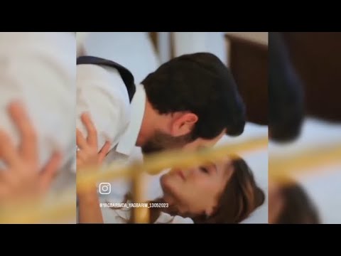 BARAN and Dilan kiss scenes#barışbaktaş #turkishseries #dilbar #yağmur #kançiçekleri #trending