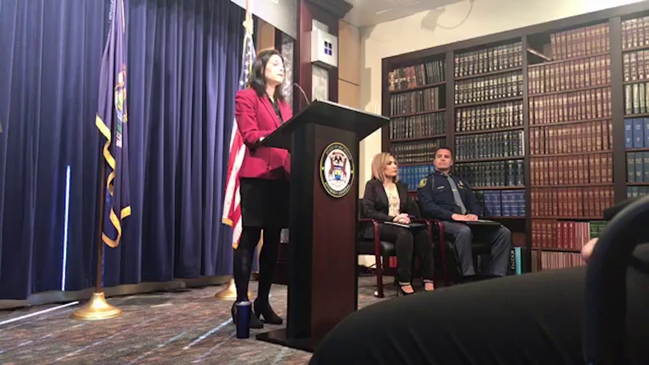 Michigan AG Nessel, SG Hammoud And MSP Col. Gasper Update State's Top ...