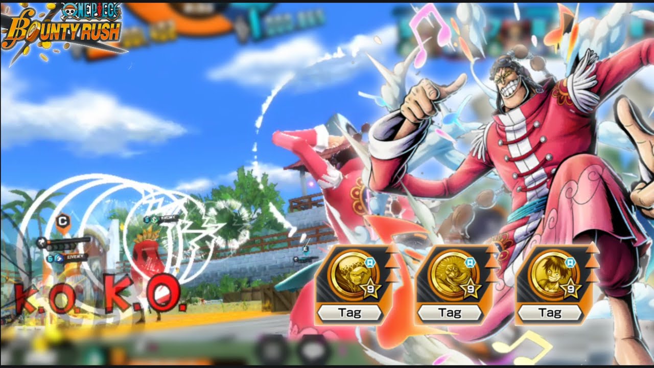 6★ SCRATCHMEN APOO FULL ATK[70%+300] GAMEPLAY🎶| One Piece Bounty Rush ...