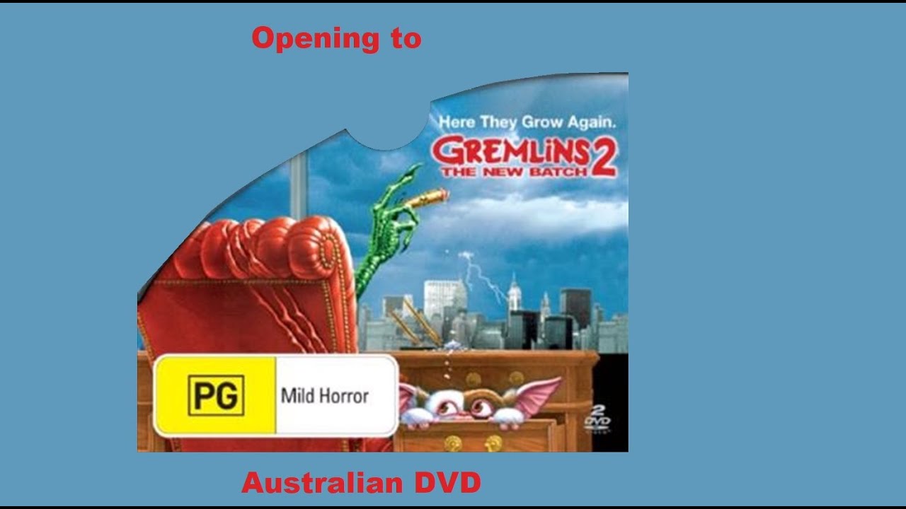 Opening to Gremlins 2 The New Batch Australian DVD - YouTube